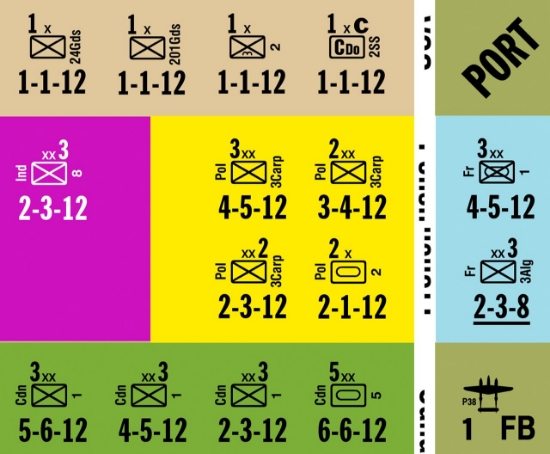 Camelot Games. D-Day Variant and Replacement Board Game Pieces