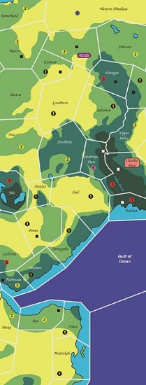 Camelot Games. Civilization 2 Player Variant Maps set of 4