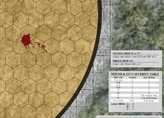 Camelot Games. Gladiator Arena Map