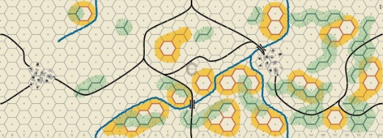 Camelot Games. Panzer Leader Blitz Battle of the Bulge Left Map Set