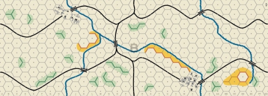 Camelot Games. Panzer Leader Blitz Battle of the Bulge Left Map Set