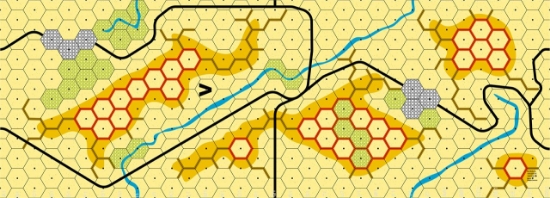 Camelot Games. Panzer Leader Imaginative Strategist Desert map set