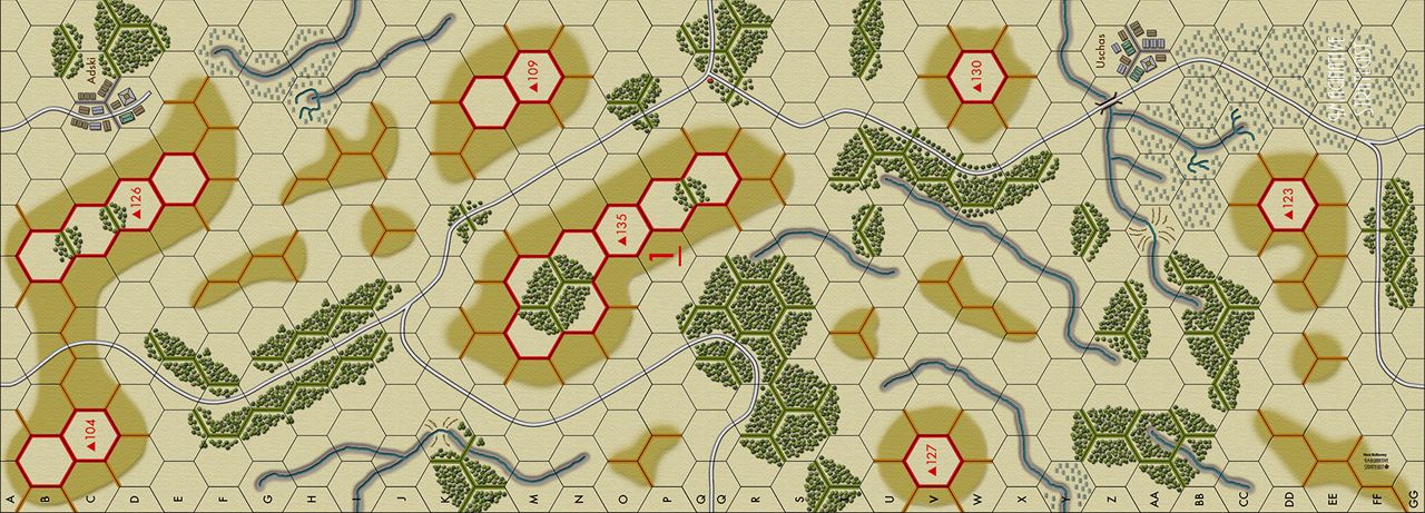 Camelot Games. Panzer Blitz Imaginative Strategist map set