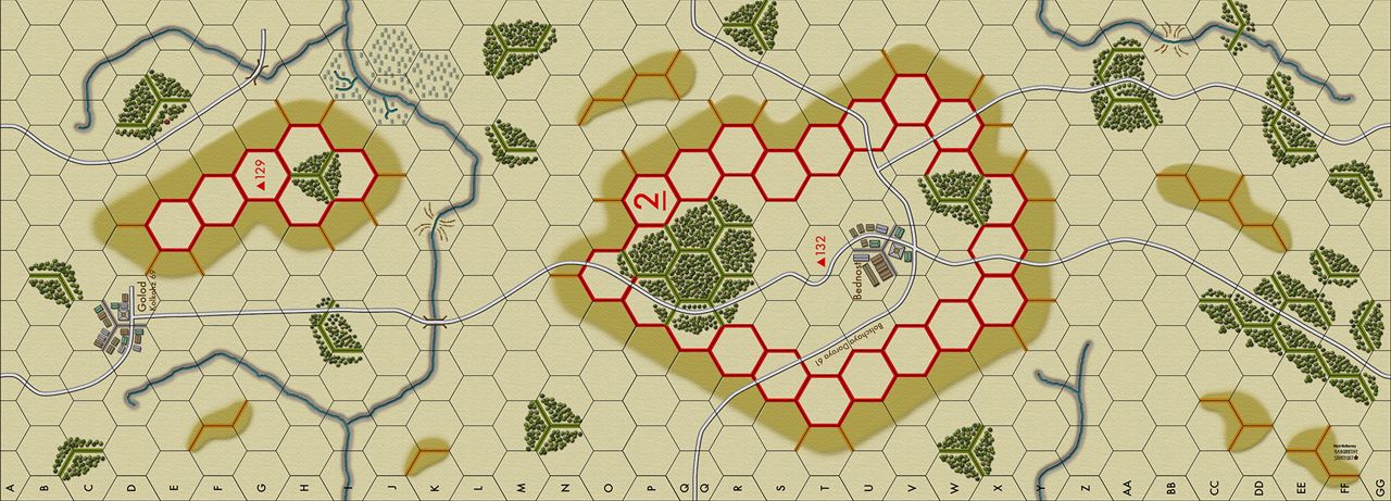 Camelot Games. Panzer Blitz Imaginative Strategist map set