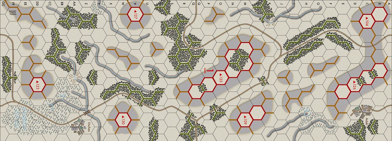 Camelot Games. Panzer Blitz Imaginative Strategist map set