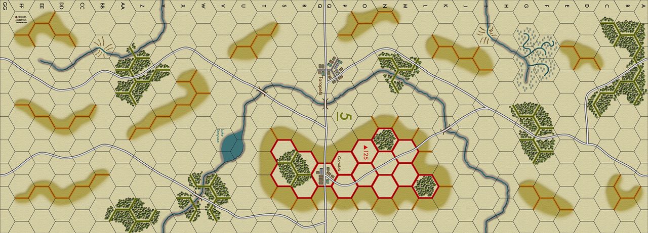 Camelot Games. Panzer Blitz Imaginative Strategist map set