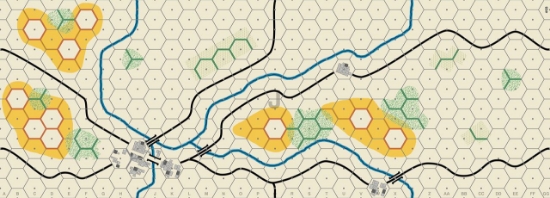 Camelot Games. Panzer Leader Blitz Battle of the Bulge Left Map Set