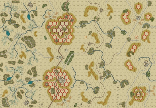 Camelot Games. Panzer Blitz Imaginative Strategist map set