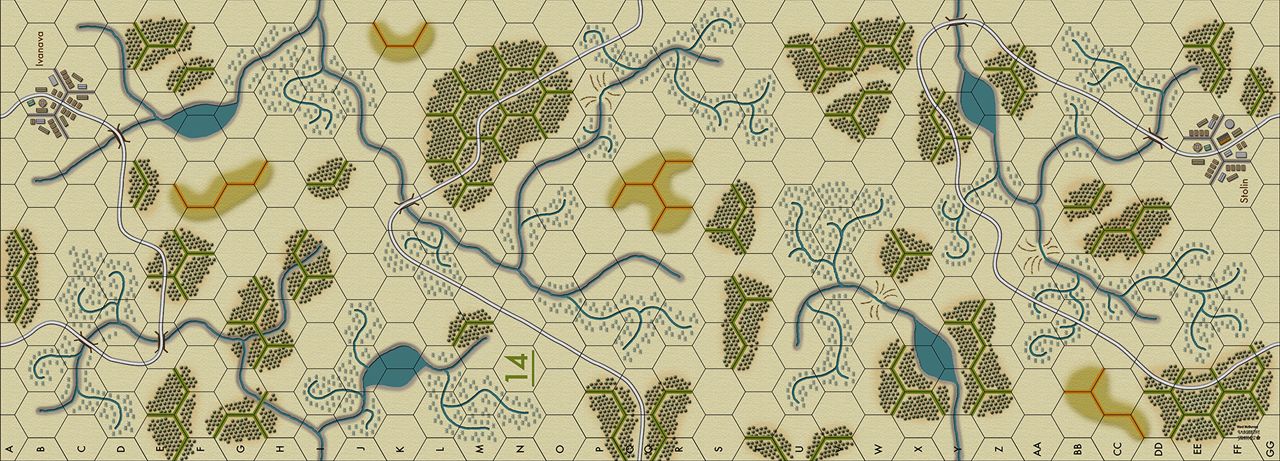 Camelot Games. Panzer Blitz Imaginative Strategist map set