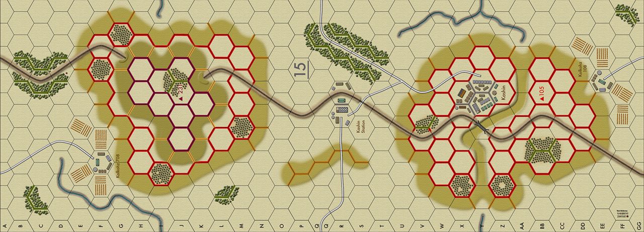 Camelot Games. Panzer Blitz Imaginative Strategist map set