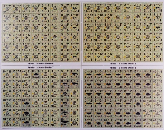 Camelot Games. D-Day Variant and Replacement Board Game Pieces