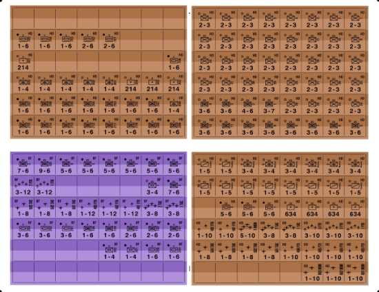 Camelot Games. BlitzWorld Complete Counter Set - 5/8in