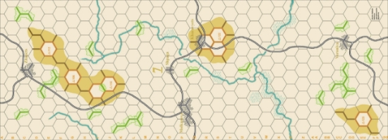 Camelot Games. Imaginative Strategist Panzer Leader Desert Map